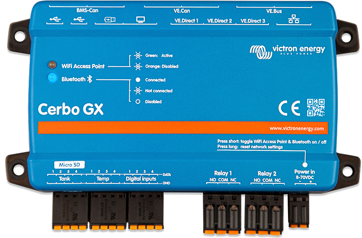 GX Touch 50 y GX Touch 70 - Victron Energy